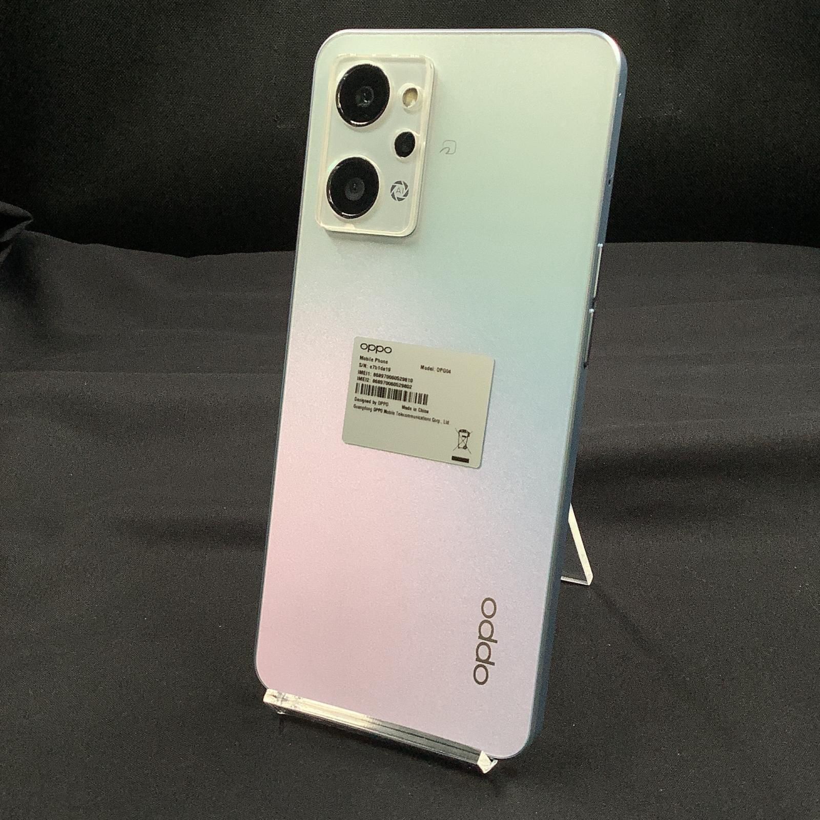 【全額返金保証】【最速発送】OPPO Reno7 A 128GB ドリームブルー au SIMフリー 動作確認済 - メルカリ