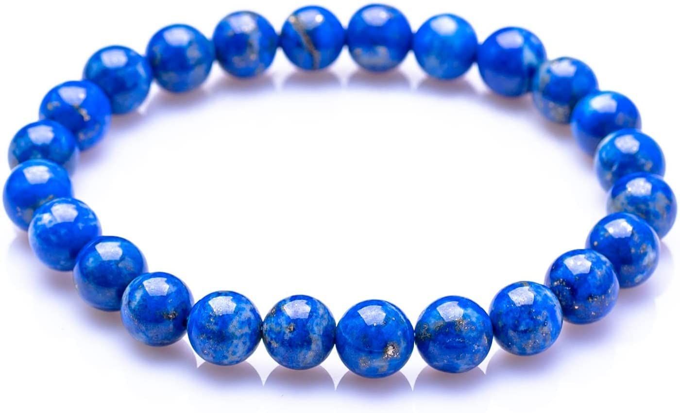 新品 [京珠堂] パワーストーン 天然石 無着色 ラピスラズリ ブレスレット 幸運 判断力 誕生石 12月 メンズ レディース AAA 鑑別済み (6mm 16cm) - メルカリ
