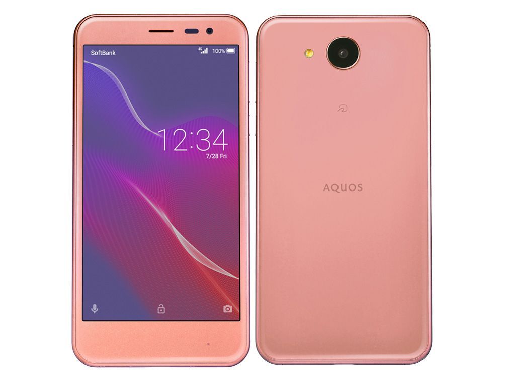新品未使用 SHARP AQUOS ea 606SH ピンク - メルカリ