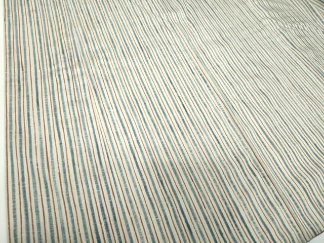 平和屋本店□極上 染司よしおか 五代目 吉岡幸雄 紬 間道