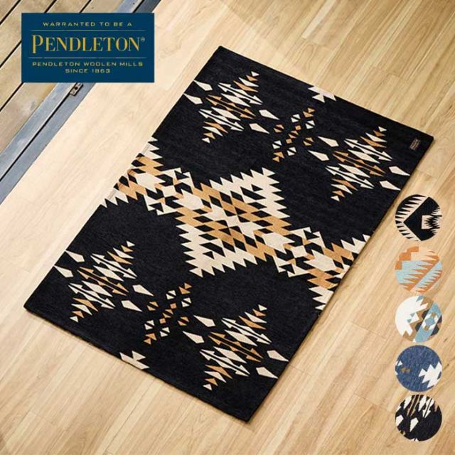 ペンドルトン キッチンマット L PENDLETON (19804261) PWM Kitchen Large Mat インテリア キャンプ アウトドア ラグマット ラグ 滑り止め付き 敷物 ...