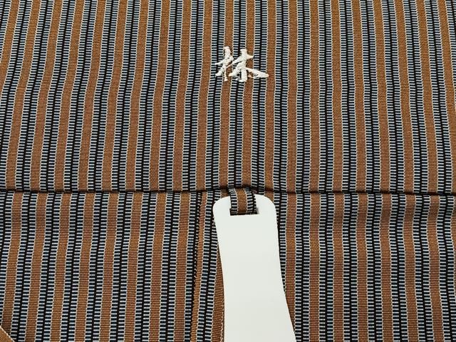 平和屋着物○男性 馬乗り袴 縞 正絹 逸品 AAAW5238br 平和屋着物○男性