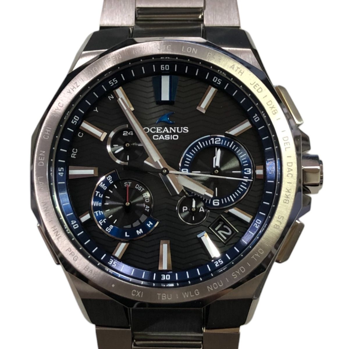 CASIO カシオ OCEANUS MULTI BAND 6 OCW-T6000 腕時計 ソーラー ブラック 未使用 T9304810 - メルカリ