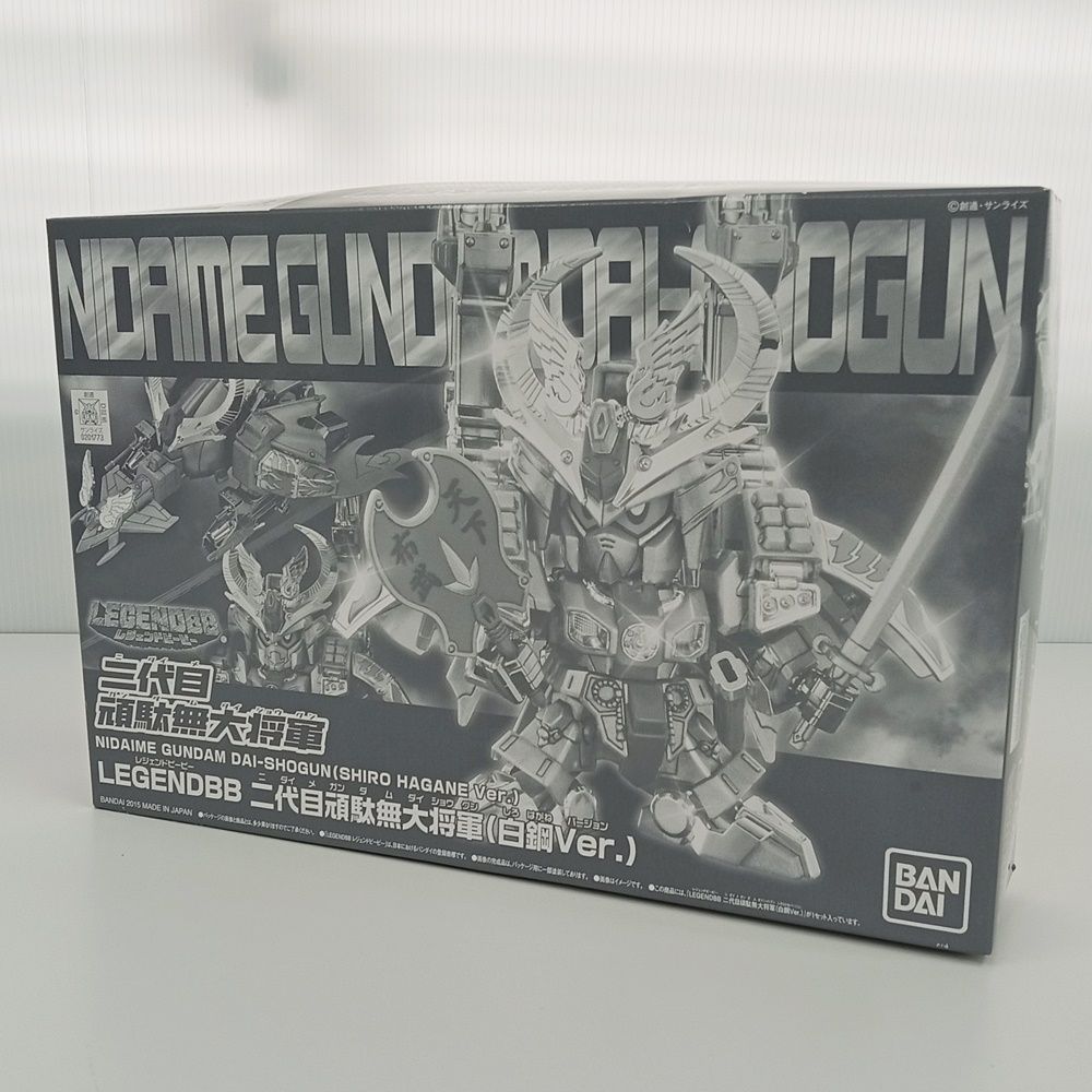 BB戦士 LEGENDBB 二代目 頑駄無大将軍(白鋼Ver.)プラモデル プレミアムバンダイ限定 【MA2F361-247】 - メルカリ