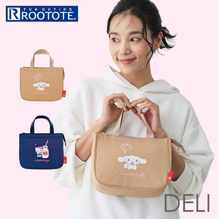 ☆ ルートート ROOTOTE 8485 IP.TKテ゛リ.サンリオキャラクタース゛-D ルートート サンリオ ROOTOTE 8485 ランチバッグ 保冷 ランチトートバッグ お弁当袋 保冷 ...