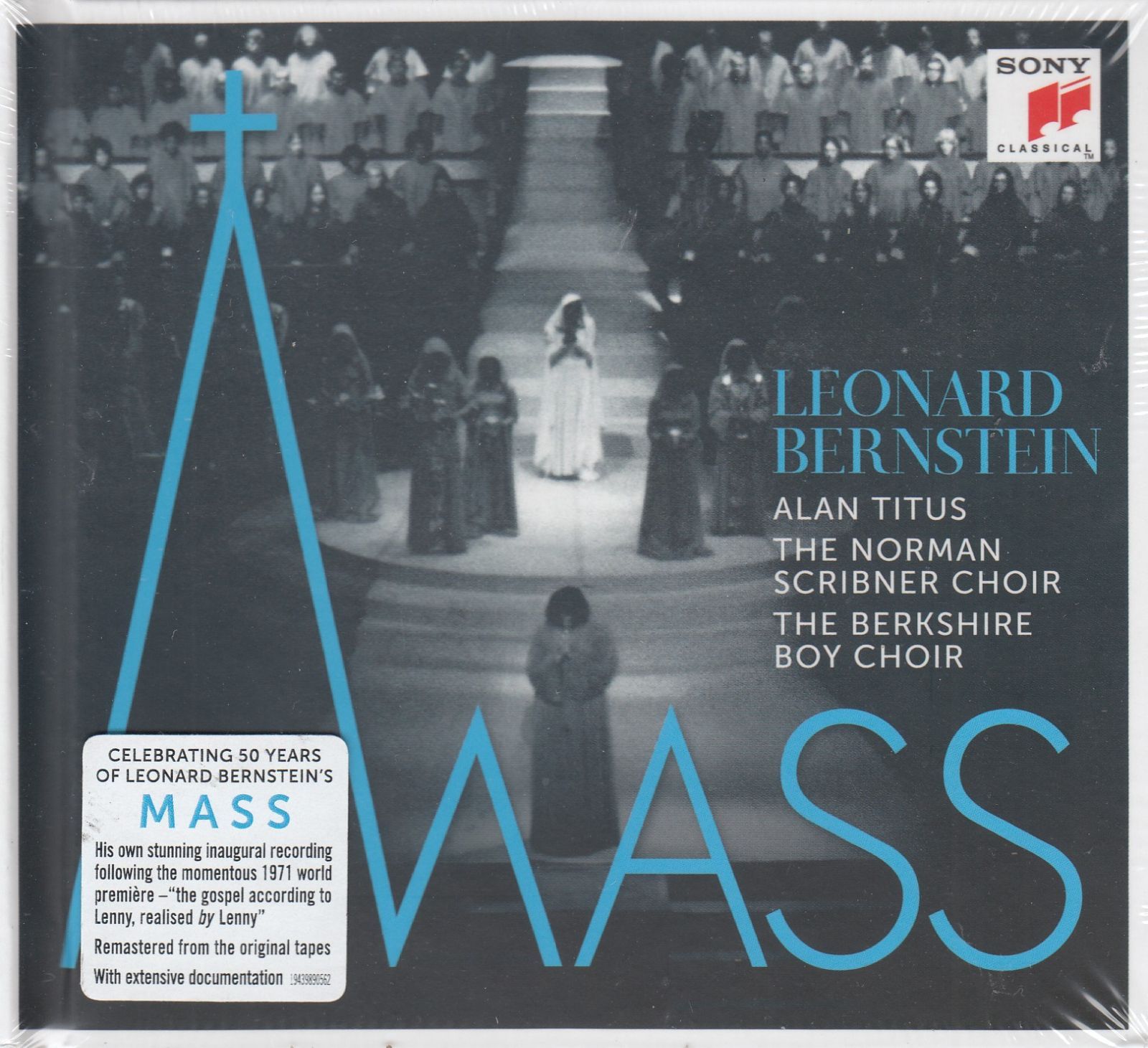 [2CD/Sony]バーンスタイン:ミサ曲(歌い手、演奏家、ダンサーのための劇場用作品)/アラン・タイタス(br)&ノーマン・スクリブナー合唱 ...