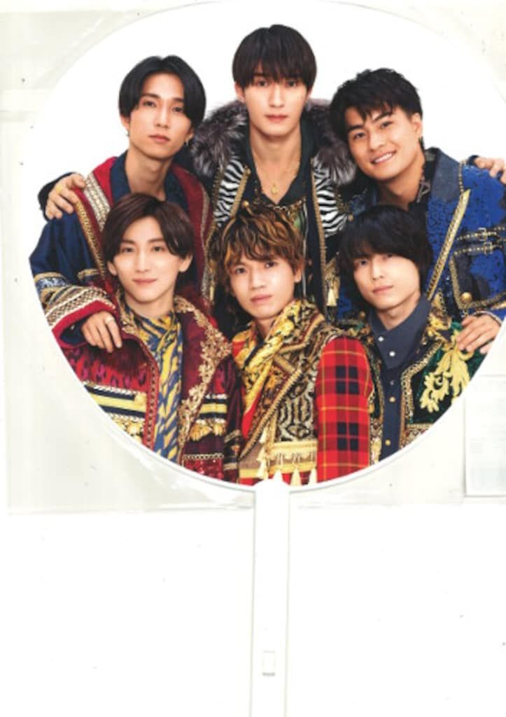 SixTONES 22-23年 カウントダウンコンサート 集合 うちわ - メルカリ