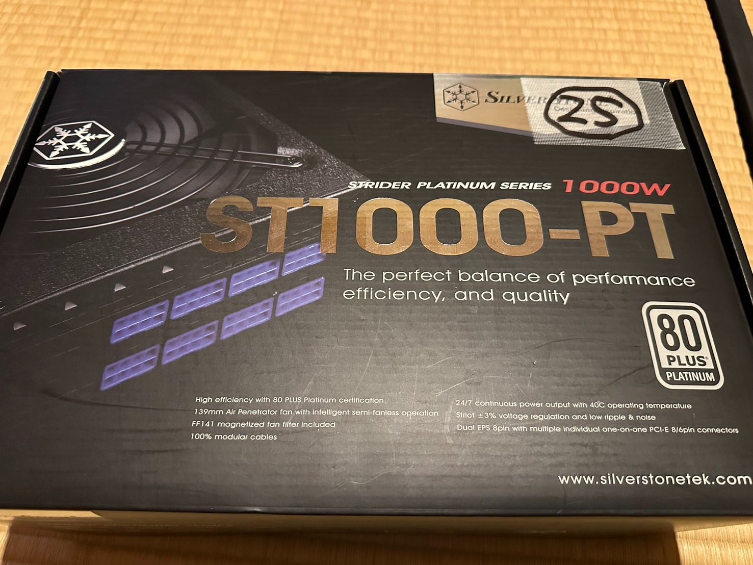 SilverStone PC電源 SST-ST1000-PT 1000W 25 - メルカリ