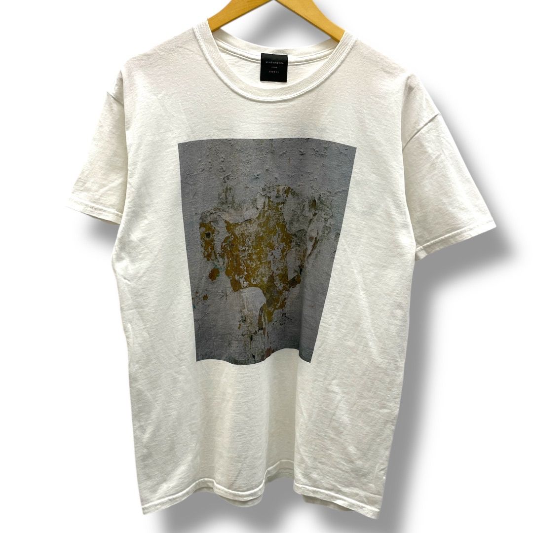 WIND AND SEA×AMERI ウィンダンシー×アメリ コラボ Tシャツ プリントTシャツ トップス 総柄 白 ホワイト メンズ 夏 ゴーゴー古着久喜倉庫店No.B10442 - メルカリ