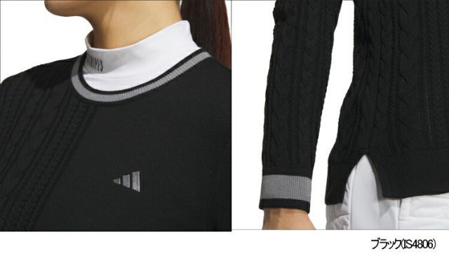 アディダスゴルフJTC12 アシンメトリーパターンスリーストライプス