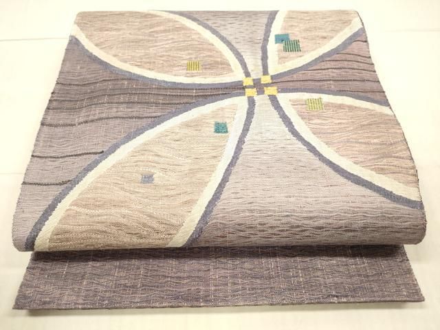 平和屋着物□スリーシーズン 春夏秋 太鼓柄袋帯 すくい織 蔦の