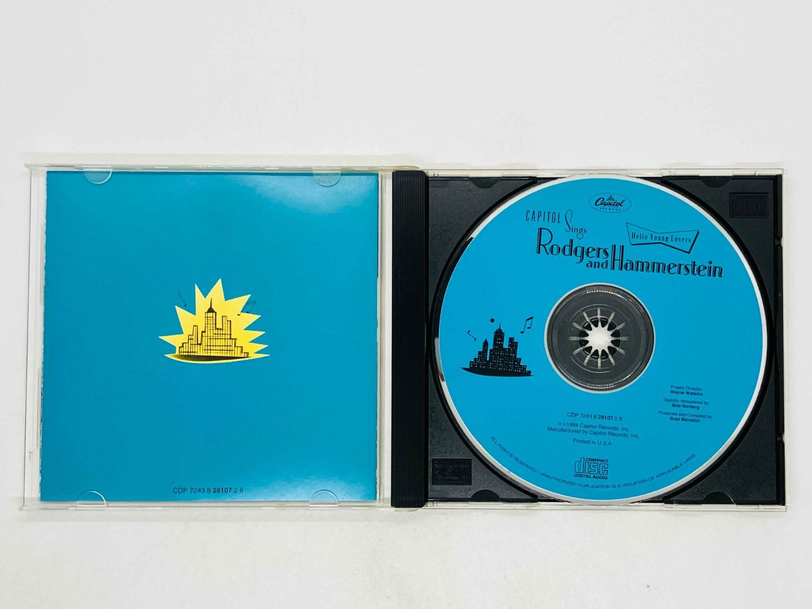 CD HELLO YOUNG LOVERS / CAPITOL SINGS RODGERS & HAMMERSTEIN / ロジャース ...