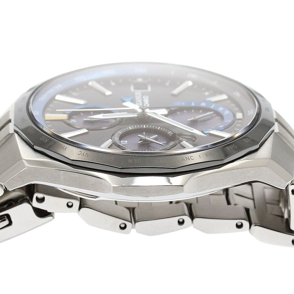 カシオ CASIO OCW-S5000E-1AJF オシアナス マンタ ソーラー電波 メンズ極美品箱・保証書付き_907253 - メルカリ