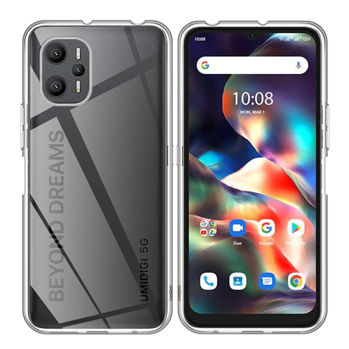 For UMIDIGI F3 Pro ケース カバー AUDASO UMIDIGI F3 Pro 保護カバー 耐衝撃 衝撃吸収 カメラ保護 ...