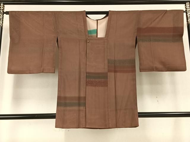 平和屋着物▽道行コート スリーシーズン 春夏秋 塵除け 流水文 正絹