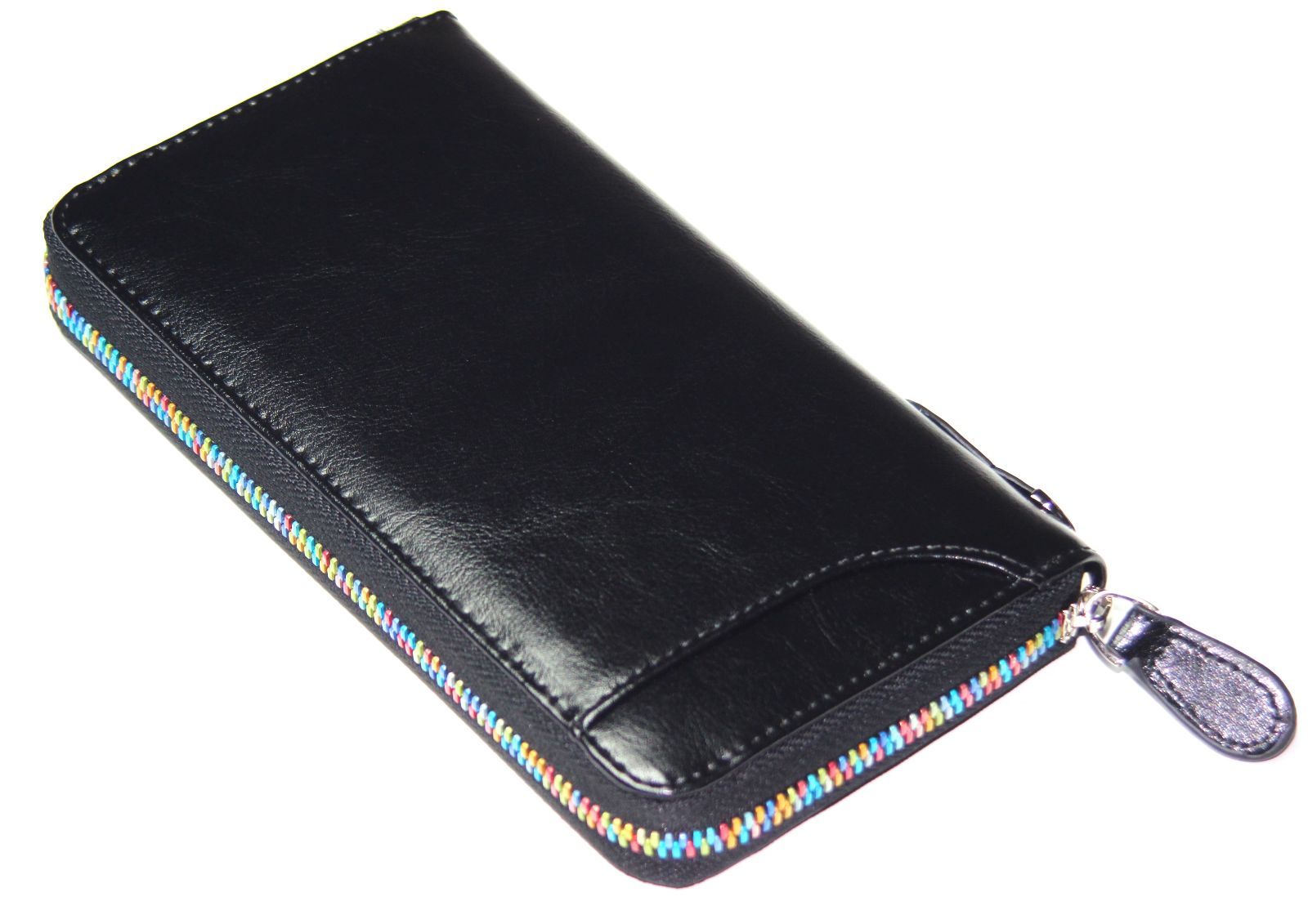 《送料無料＆税込価格》《新品未使用》《数量限定》《特別価格》BEAMZ‘SQUARE！ベジタブルタンニン鞣しレザー！メタリックレインボーカラーファスナー搭載モデル！カードスライダー！男女兼用 ...