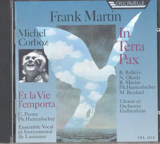 スイスCD Frank Martin - Michel Corboz, Claudine Perret, Philippe ...