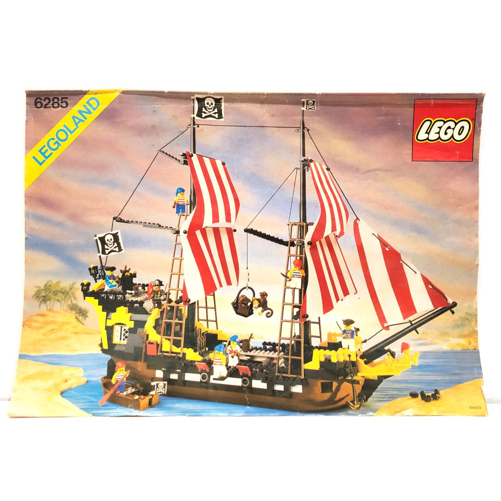 1209 レゴ レゴランド 6285 南海の勇者シリーズ ブラック シーズ バラクーダ 説明書のみ LEGO LEGOLAND Black ...