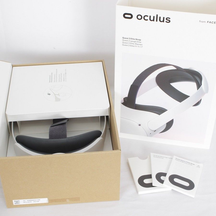 【美品】Oculus Quest 2 Eliteストラップ オキュラスクエスト VR メタ Meta - メルカリ