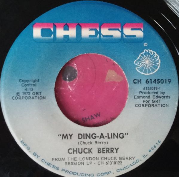 米7” Chuck Berry My Ding-A-Ling CH6145019 Chess /00080 - メルカリ
