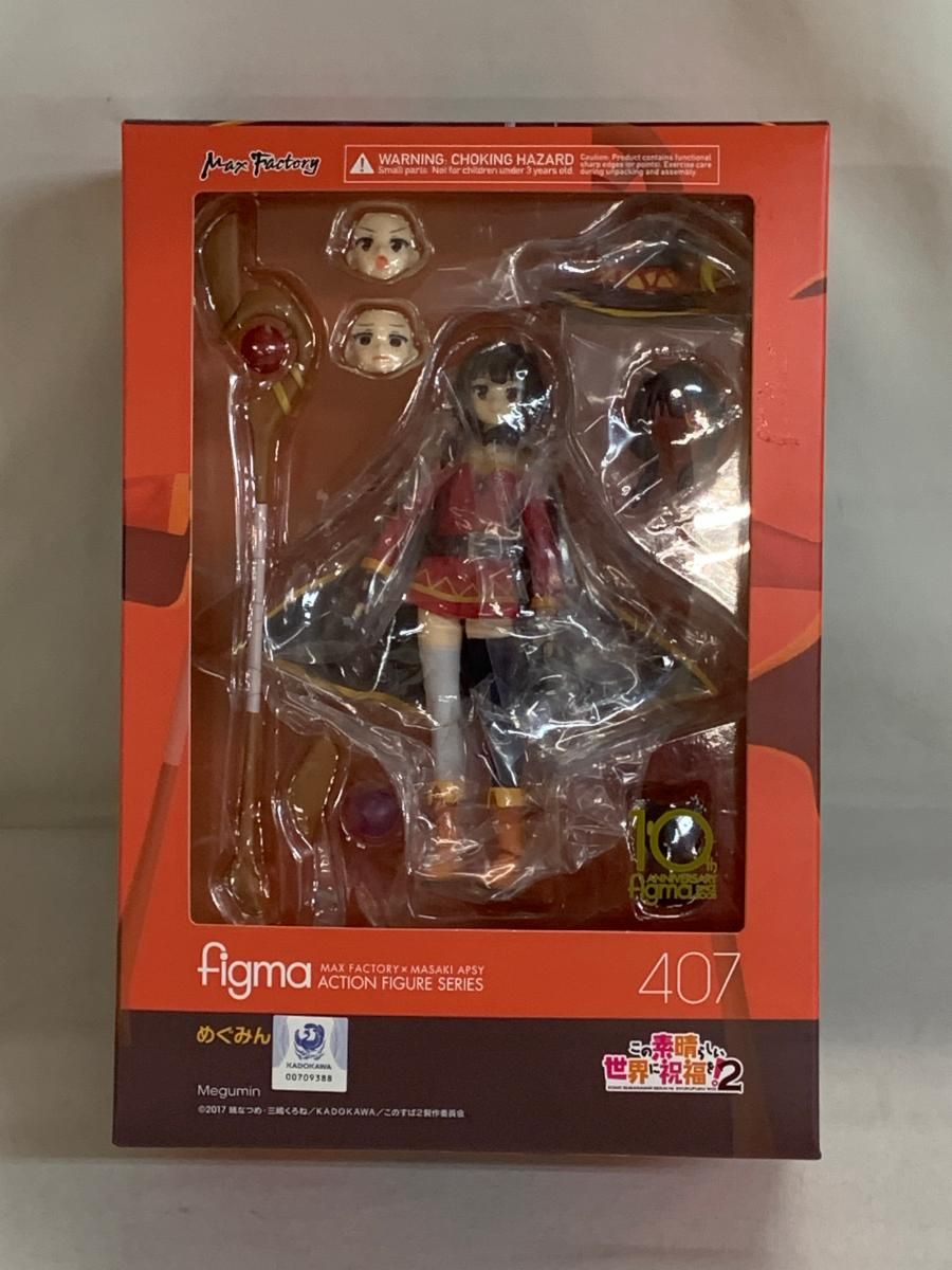 figma 407 この素晴らしい世界に祝福を! 2 めぐみん ノンスケール ABS&PVC製 塗装済み可動フィギュア - メルカリ