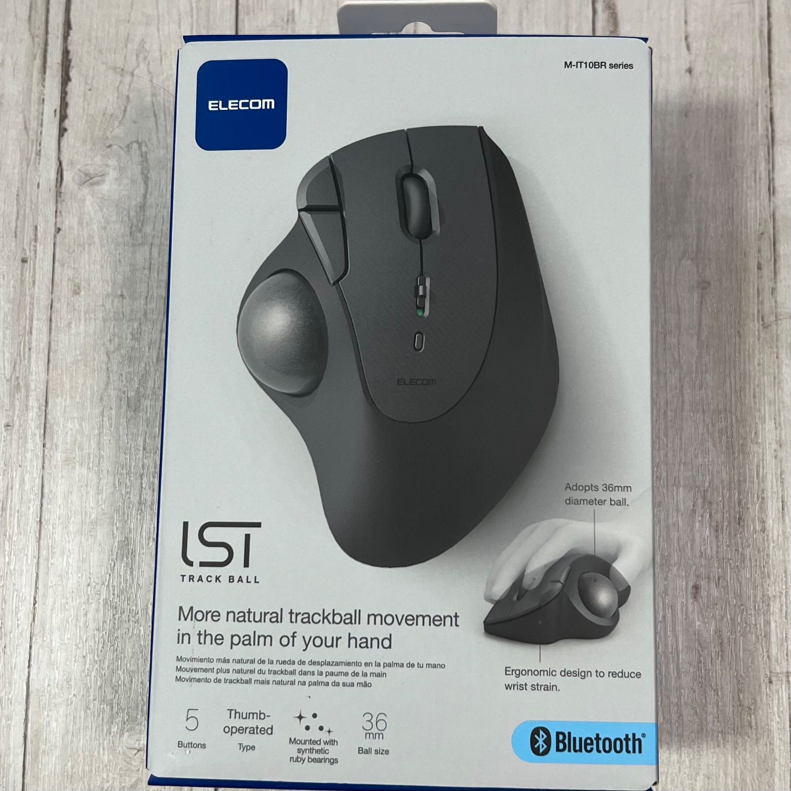 【箱付・美品】ELECOM M-IT10BRBK トラックボールマウス - メルカリ