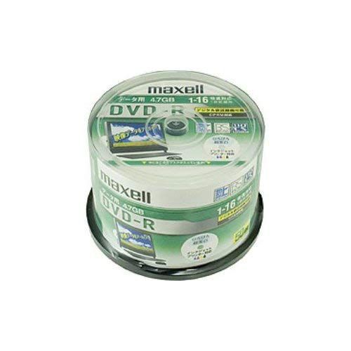 【新着商品】16倍速 CPRM対応 4.7GB インクジェットプリンター対応 データ用DVD-R (50枚スピンドル maxell DRD47WPD.50SP - メルカリ