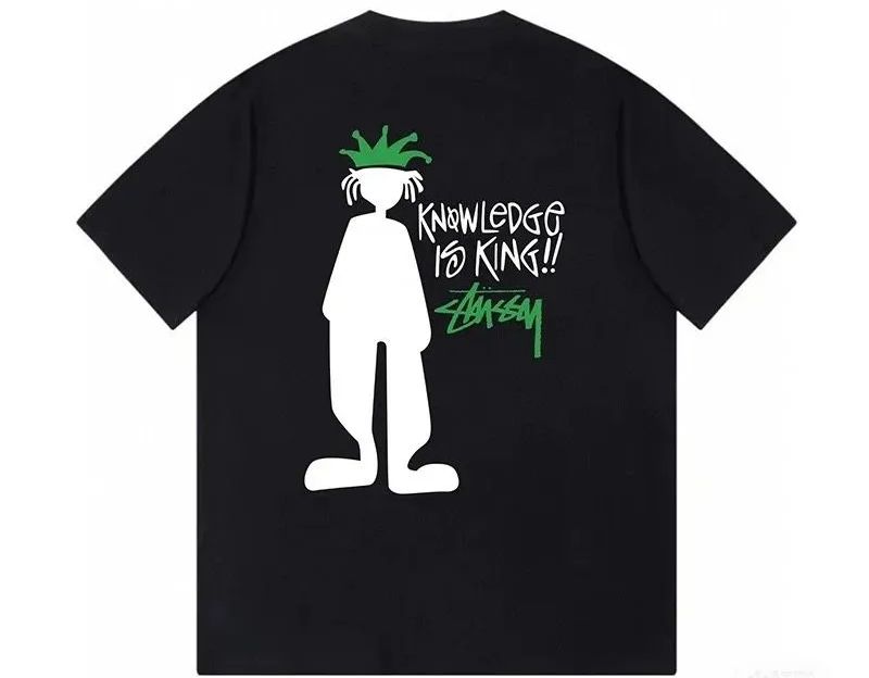 2025 新 stussyステューシーシャドーマンTシャツ 男女兼用 2025 新 stussyステューシーシャドーマンTシャツ 男女兼用