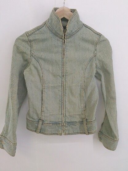 INTERPLANET インタープラネット 長袖 デニム ジップアップ ジャケット サイズ38 インディゴ レディース P 【1301180006455】 - メルカリ