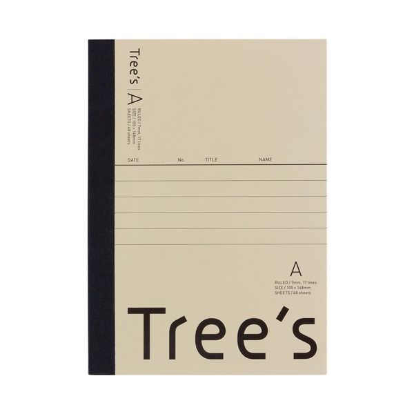 Trees A6 A罫 48枚 クリーム - メルカリ