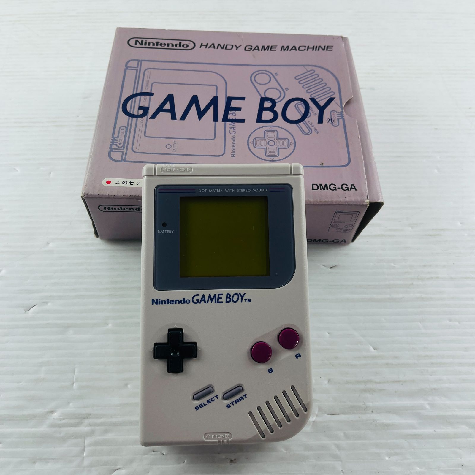 148【本体美品・通電OK】 任天堂 ニンテンドーNintendo HANDY GAME MACHINE ゲームボーイ GAME BOY ...