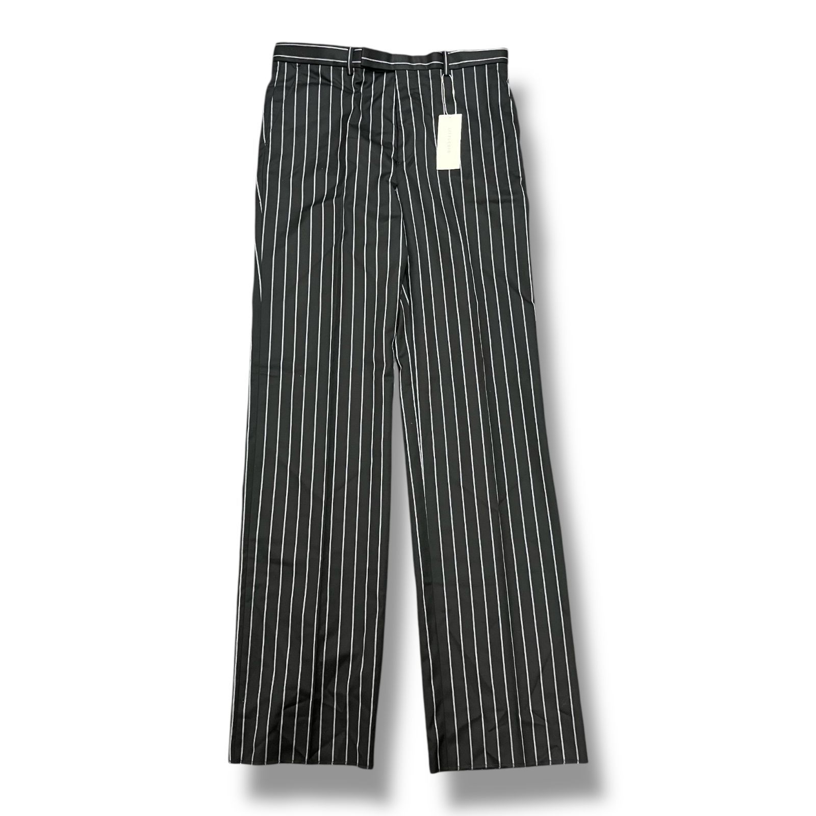 参考上代40700円 未使用品 LITTLEBIG Stripe Straight Trousers ストライプ ストレート スラックス ...