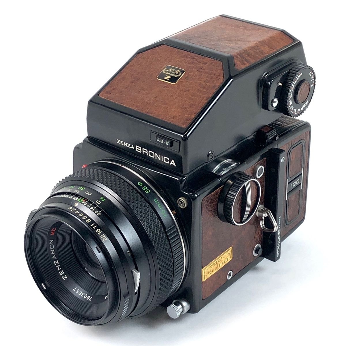 ゼンザブロニカ Zenza Bronica ETR S + ZENZANON MC 75mm F2.8 20周年限定 中判カメラ 【中古】 - メルカリ