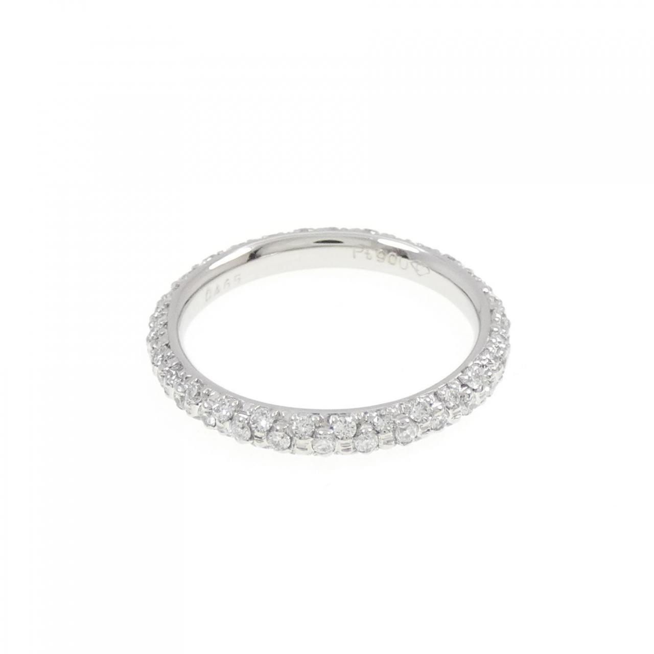 PT フルエタニティ パヴェ ダイヤモンド リング 0.465CT - メルカリ