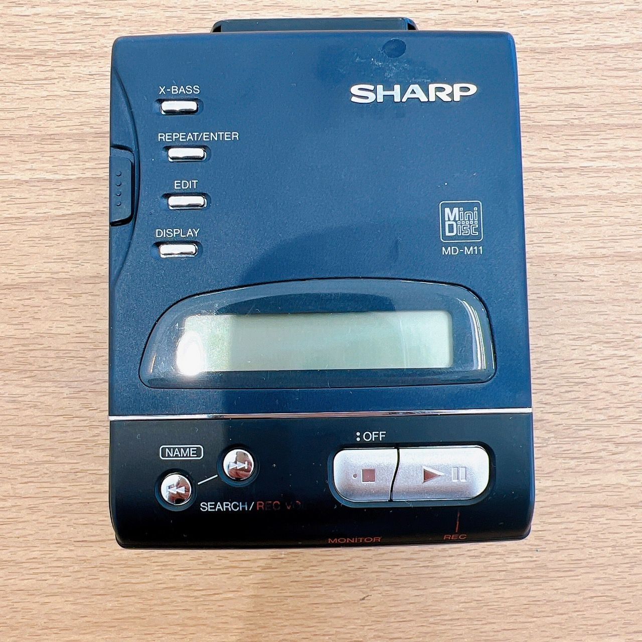 SHARP ポータブルレコーダー MD-M11-B KIDA241094868 - メルカリ