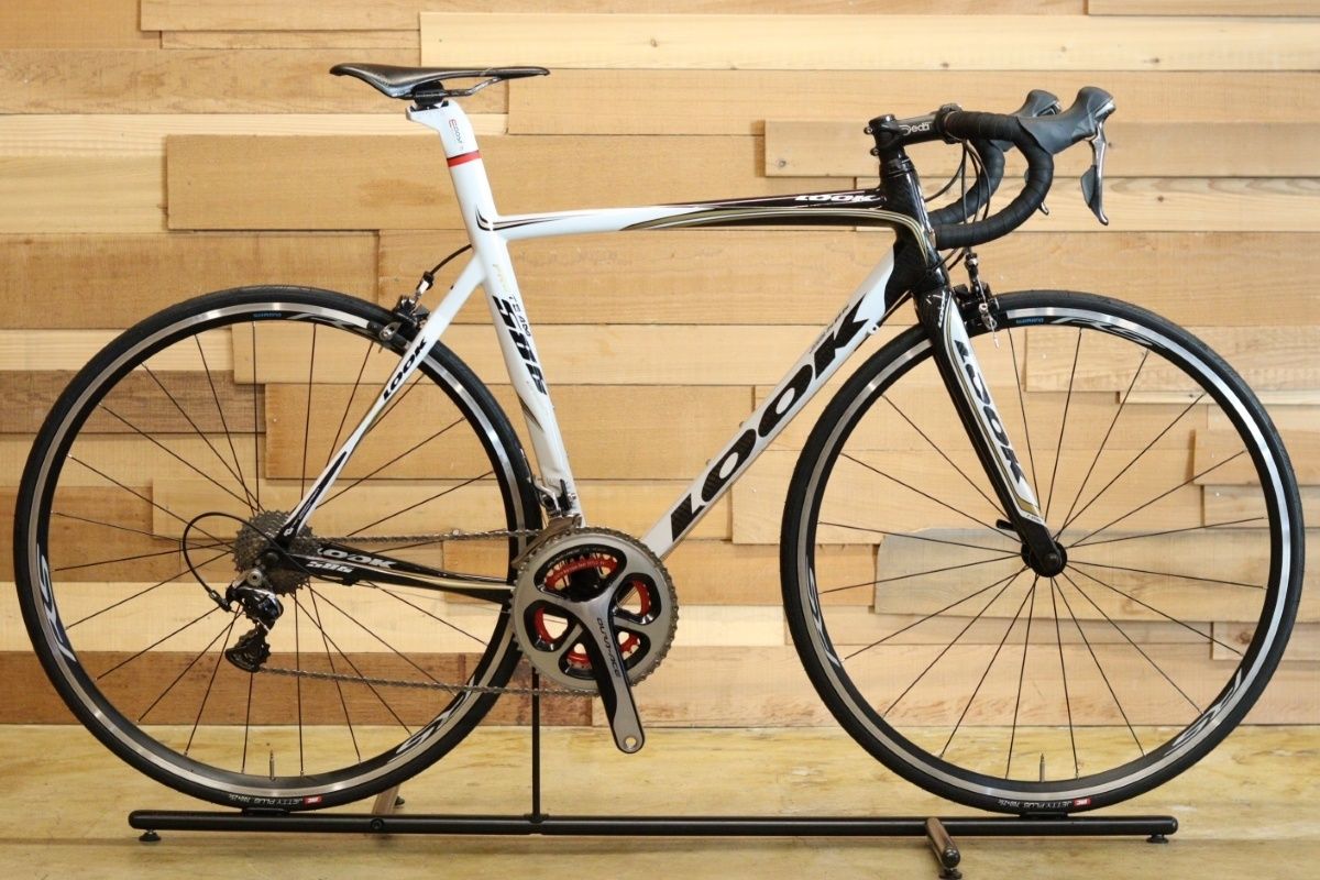 ルック LOOK 586 PROTEAM ORIGIN 2009モデル Mサイズ デュラエース 9000 11S カーボン ロードバイク ...