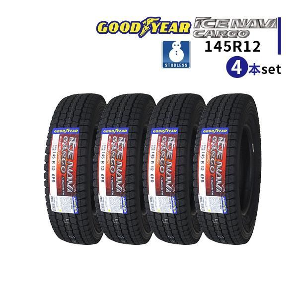4本セット 145R12 6PR 2023年製 新品スタッドレスタイヤ GOODYEAR ICE NAVI CARGO 送料無料 アイスナビ カーゴ 145/12 スタッドレス - メルカリ