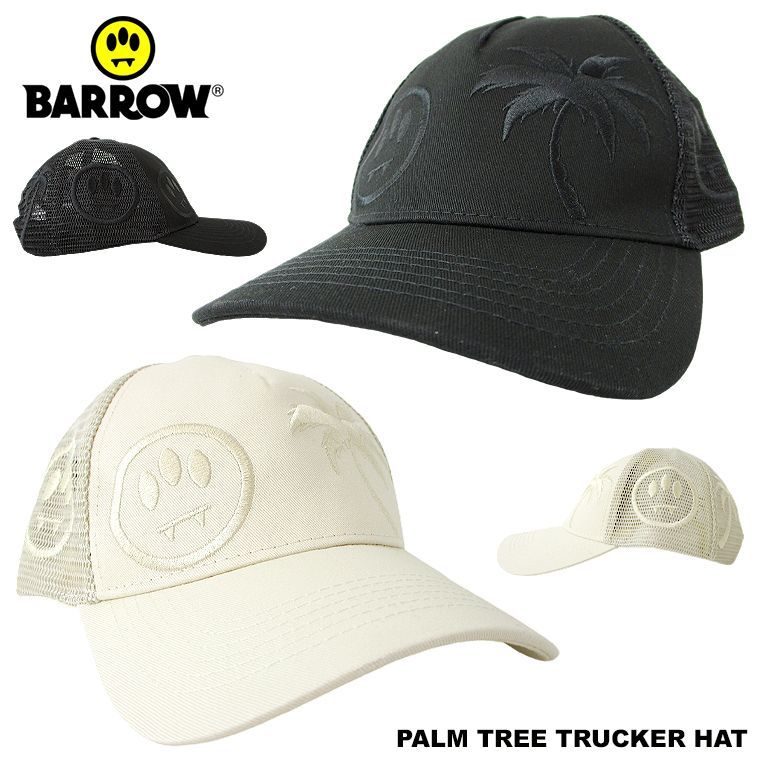 BARROW バロウ メッシュキャップ TRUCKER HAT 海外限定 希少 ストリート プレゼント ギフト ハイブランド CAP ...