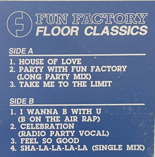 12” Fun Factory Floor Classics NONE NOT ON LABEL /00250 - メルカリ
