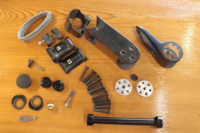 ルック Look R96 2018年頃モデル XXSサイズ フルカーボン ピストフレームセット ハンドル付属 【立川店】 - BICI ...