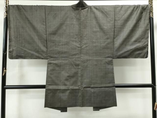 平和屋着物○男性 本場大島紬 アンサンブル 100亀甲 総詰め キング
