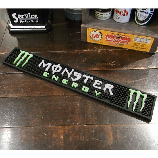 バーマット モンスターエナジー Monster Energy BARマット アメリカン雑貨 - グッズファーム - メルカリ