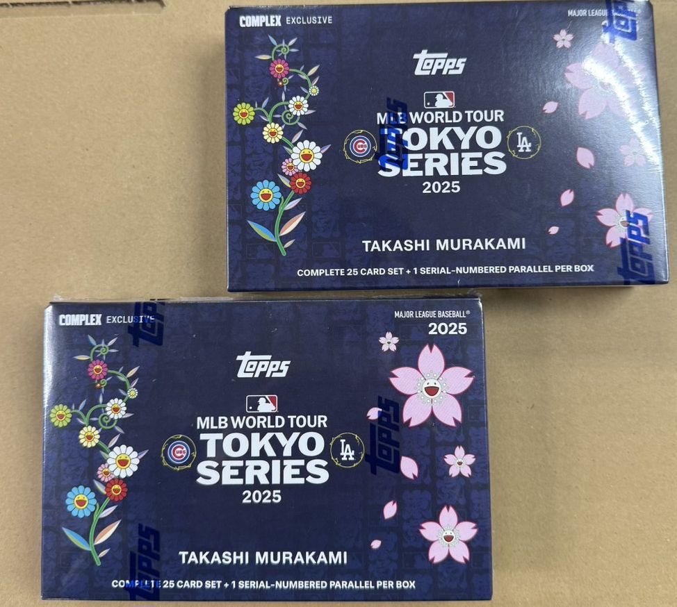 即日配送 2box 2025 Topps MLB World Tour Tokyo Series Takashi Murakami Hobby Box トップス 村上隆 MLB ワールドツアー ...