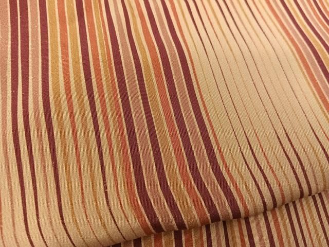 平和屋着物○長襦袢 無双仕立て 幾何学文様 正絹 逸品 BAAU7241mz