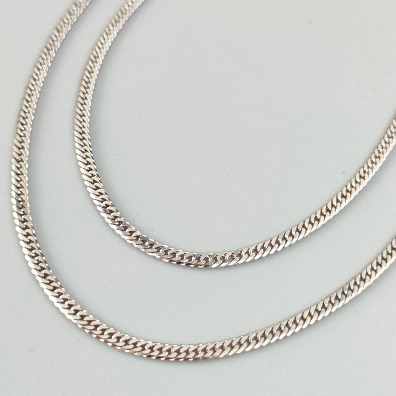 Pt850 プラチナ 6面ダブル 喜平ネックレス 11.27g 60㎝ 男女兼用B518 - メルカリ