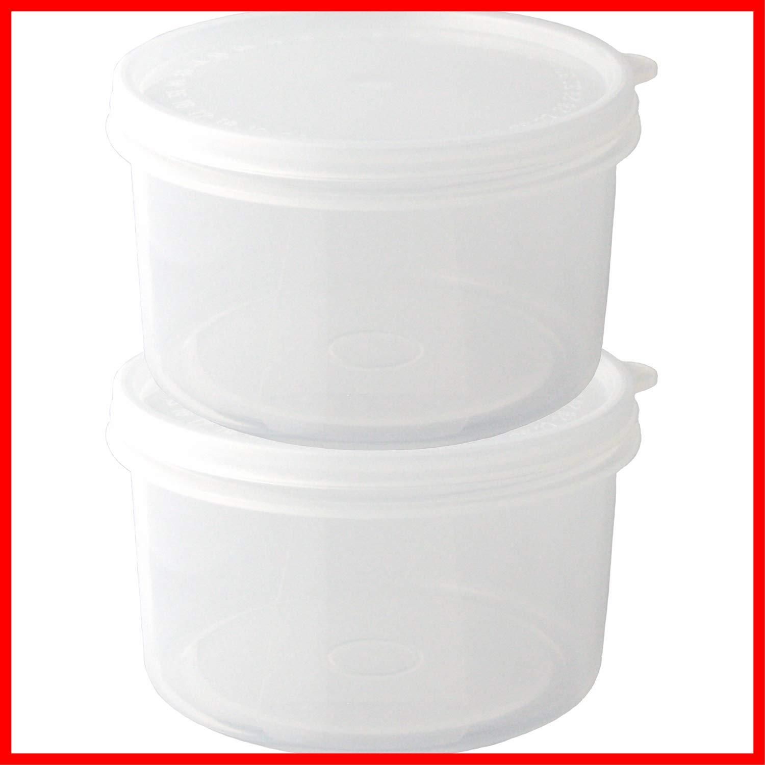【特価商品】保存容器 丸型 ポリプロピレン ナガオ 490ml 2個セット 日本製 S-60 - メルカリ