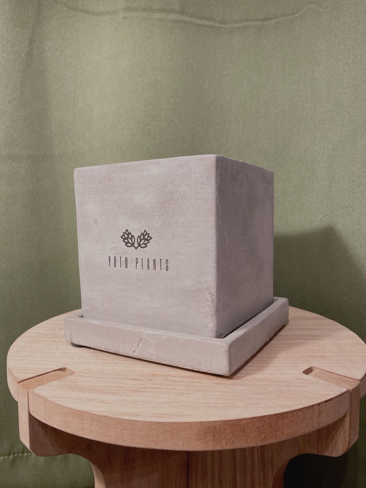 YOTO POT コンクリート ポット 鉢 スクエア - メルカリ