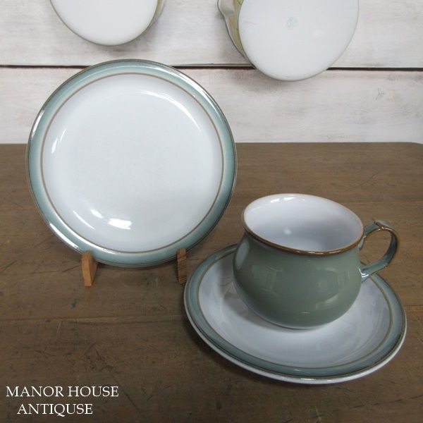 イギリス製 DENBY デンビー カップ ソーサー トリオ ストーンウェア 茶器 ヴィンテージ 英国 tableware 1506sc - メルカリ