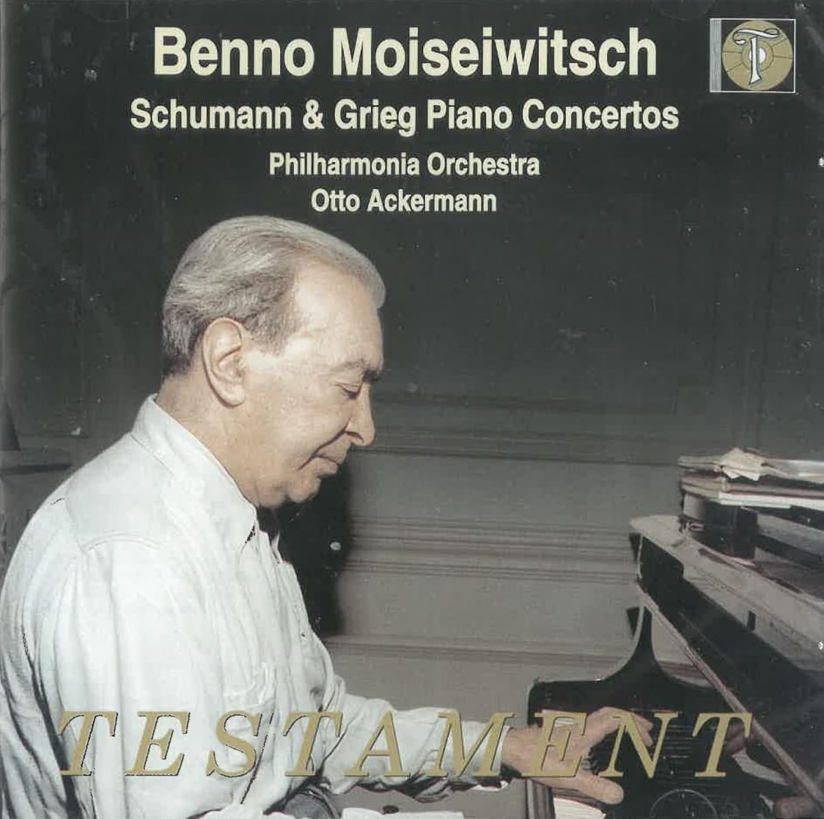 CD R. Schumann, Benno Moiseiwitsc Grieg. Piano Concerti SBT1187 /00110 ...