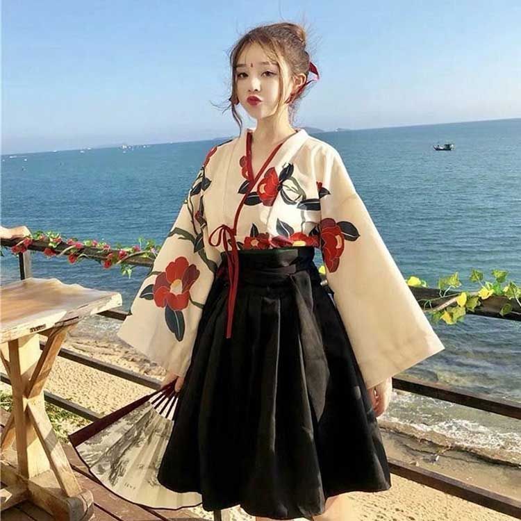 卒業式 入学式 成人式 着物 振袖 浴衣 和柄 花柄 袴 上下セット 卒業式 入学式 成人式 着物 振袖 浴衣 和柄 花柄 袴 上下セット